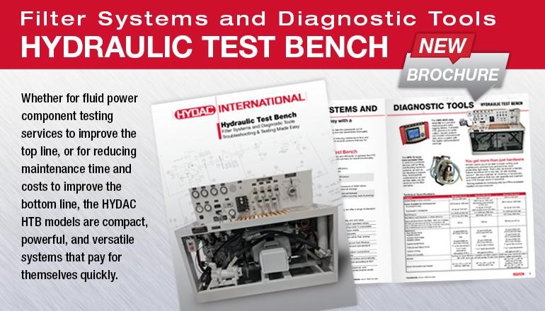 Hydraulic Test Bench - HYDAC Technology Corporation